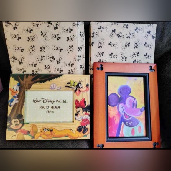 Disney | Other | Disney Mickey Mouse Photo Frames Set | Poshmark